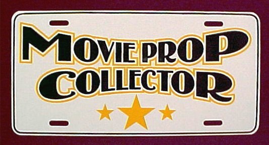 MOVIE PROP COLLECTOR LICENSE PLATE 1
